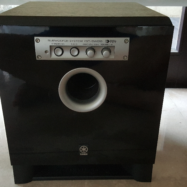 Yamaha YST-SW015 Subwoofer, Audio, Soundbars, Speakers & Amplifiers on ...