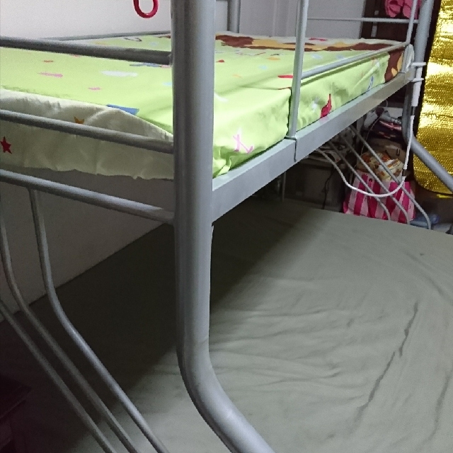 Double decker Family bunk bed, Furniture & Home Living, Furniture, Bed ...