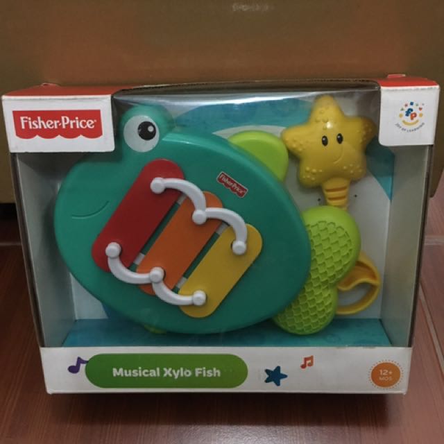 Fisher Price Musical Xylo Fish, Babies & Kids, Infant Playtime on Carousell