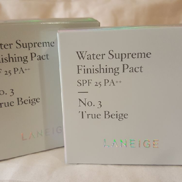 Laneige Water Supreme Finishing Pact & Refill, Beauty & Personal Care ...