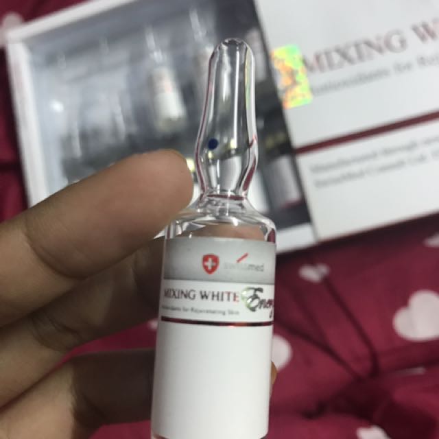 Mixing White Injection, Health & Nutrition, Health Supplements, Sports ...