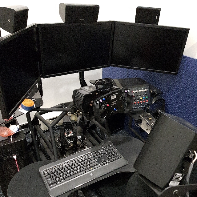 Obutto Revolution Work Station Simulator Rig Gaming Cockpit, Computers ...