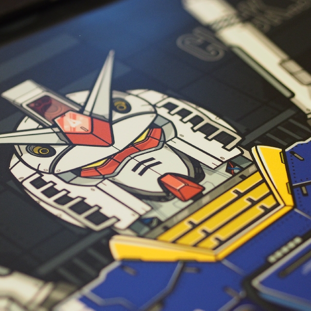 RX-78-2 POSTER, Hobbies & Toys, Toys & Games on Carousell