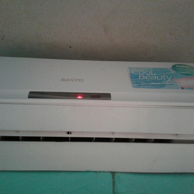 Sanyo Split Type Aircon 1.5hp, TV & Home Appliances, Kitchen Appliances ... Sanyo Split Type Aircon 1.5hp, TV & Home Appliances, Kitchen Appliances ...