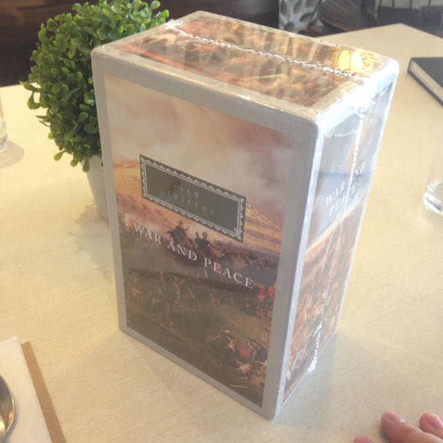 War and Peace 3volume boxed set from Everymans Library, Hobbies & Toys ...
