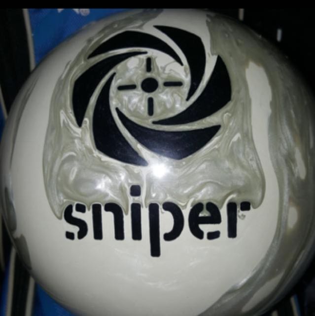 Bowling ball - sniper motiv urethane, Sports Equipment, Sports & Games ...