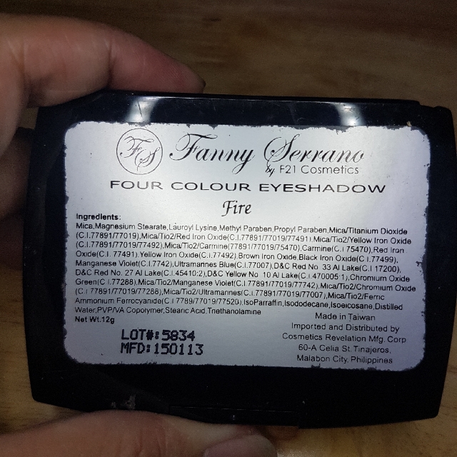 Fanny Serrano Eyeshadow, Beauty & Personal Care, Face, Makeup on Carousell