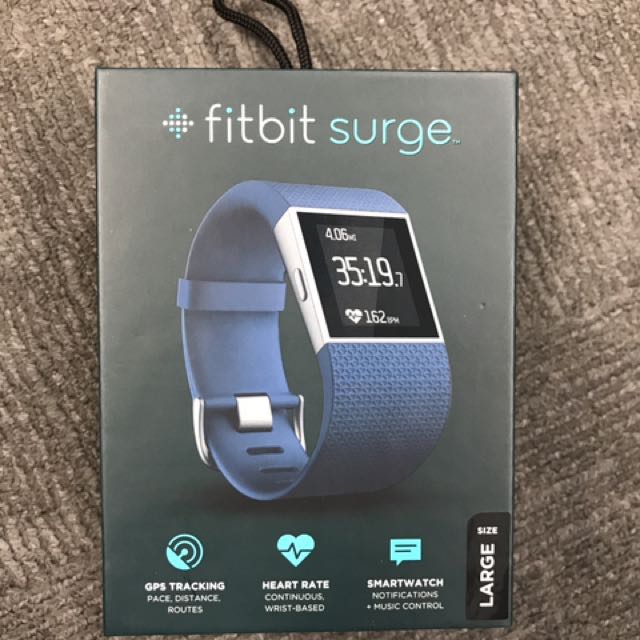 Fitbit Surge - Large, Mobile Phones & Gadgets, Wearables & Smart ...