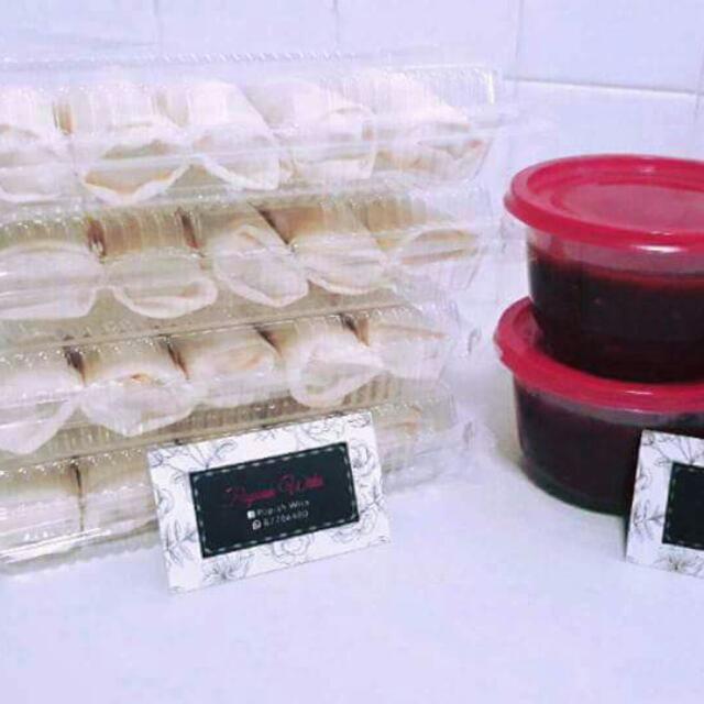 HALAL POPIAH FROZEN, Food & Drinks, Chilled & Frozen Food on Carousell