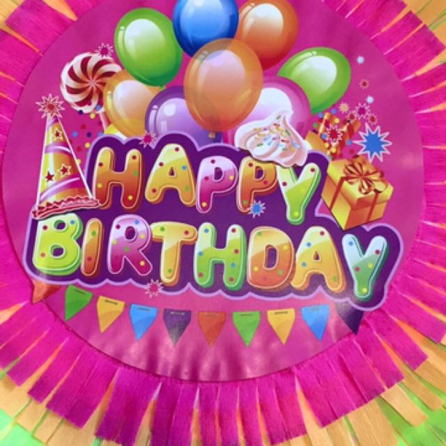 Happy birthday pinata, Babies & Kids, Babies & Kids Fashion on Carousell