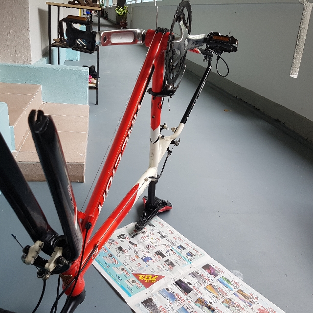 Road Bike Without Wheels, Sports Equipment, Bicycles & Parts, Bicycles ...