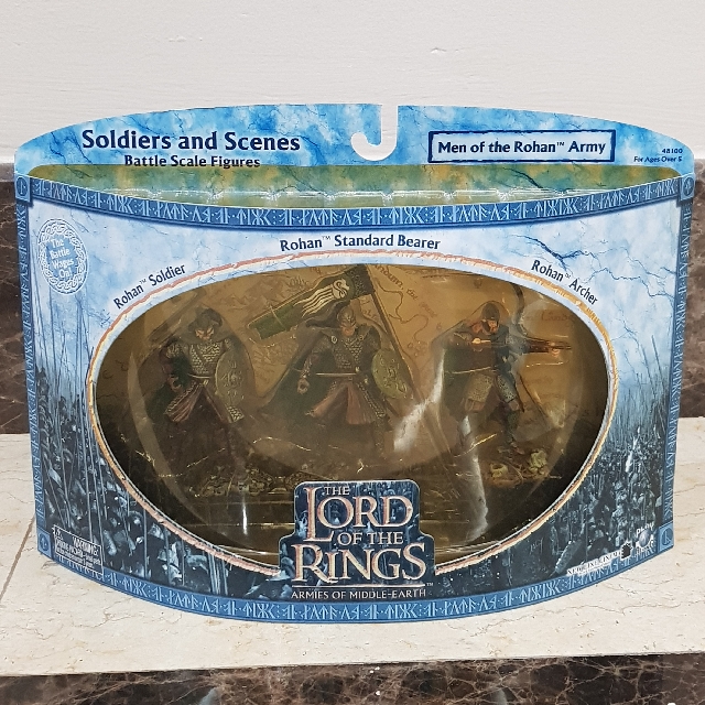 Rohan Soldier, Standard Bearer & Archer LOTR, Hobbies & Toys, Toys ...