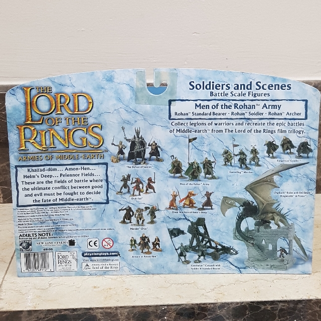 Rohan Soldier, Standard Bearer & Archer LOTR, Hobbies & Toys, Toys ...