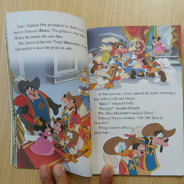 The Three Musketeers - Mickey, Donald and Goofy, 興趣及遊戲, 書本 & 文具, 兒童書籍 ...