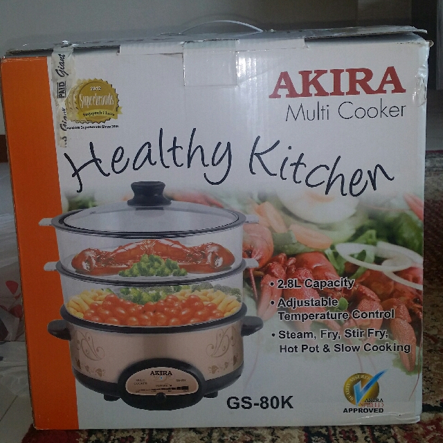 Akira Multi Cooker 2.4L, TV & Home Appliances, Kitchen Appliances ...