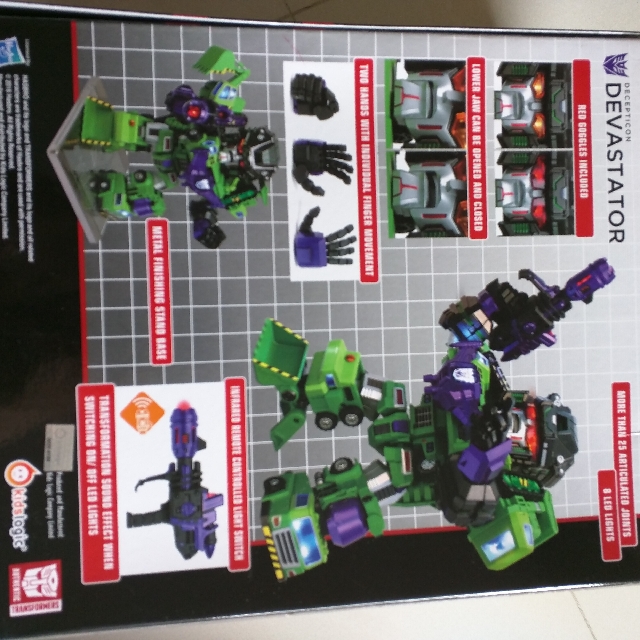 Decepticon- Devastator MN08 Mecha Nations Action Figure (Transformer ...