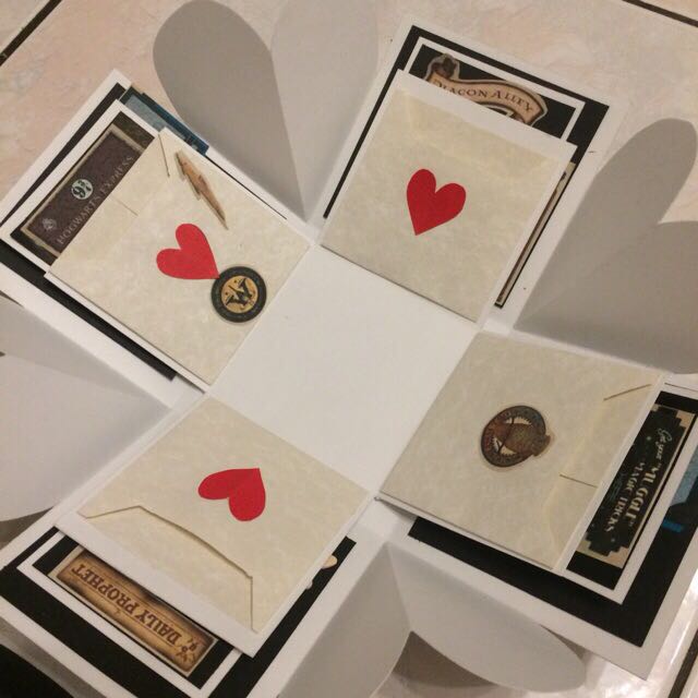 Harry Potter Themed Explosion Box, Hobbies & Toys, Stationary & Craft ...