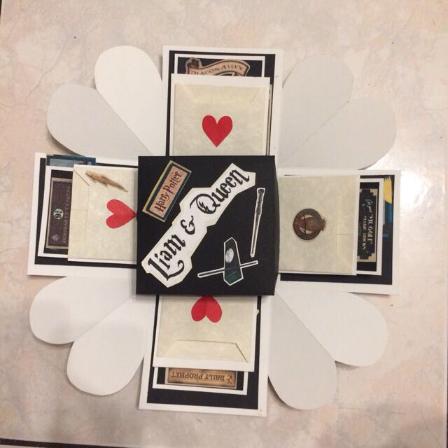 Harry Potter Themed Explosion Box, Hobbies & Toys, Stationary & Craft ...