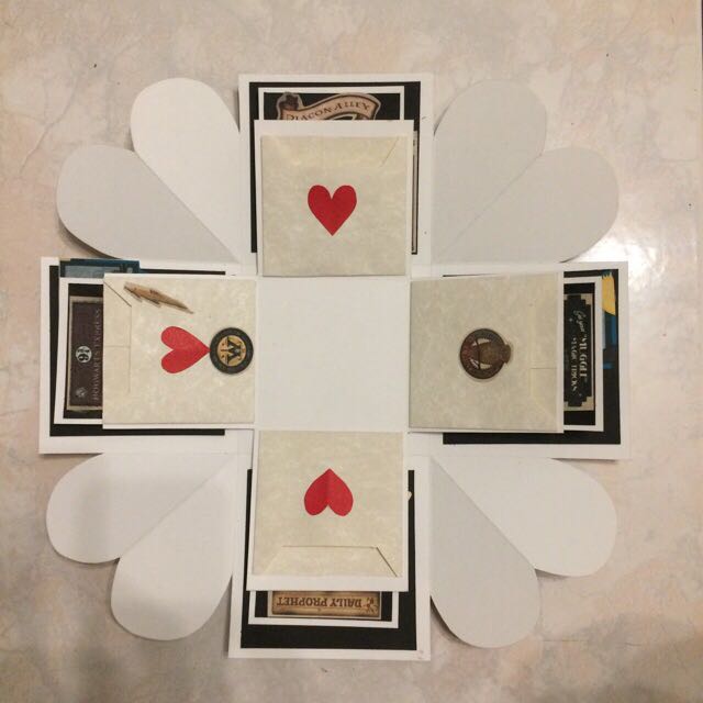 Harry Potter Themed Explosion Box, Hobbies & Toys, Stationary & Craft ...