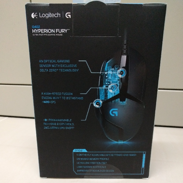 Logitech G402 Hyperion Fury, Computers & Tech, Parts & Accessories ...