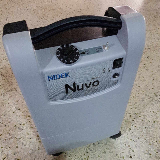 Nidek Nuvo Lite 0 - 5 LPM Oxygen Concentrator on Carousell