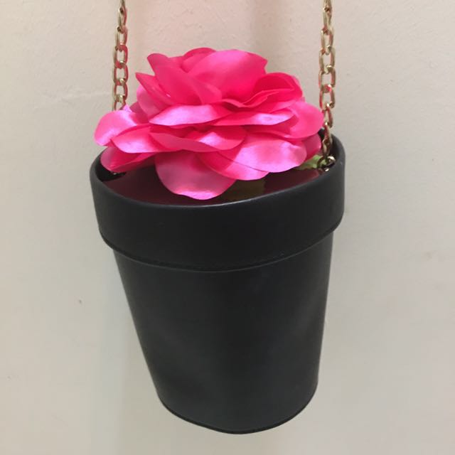 Statement Bags. Flower Pot Bag., Women's Fashion, Bags & Wallets, Tote ...