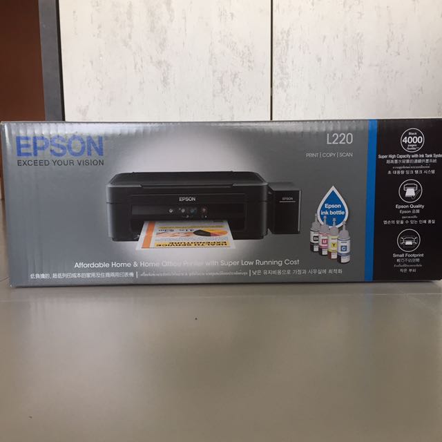 EPSON L220 Print | Copy | Scan, Computers & Tech, Printers, Scanners ...
