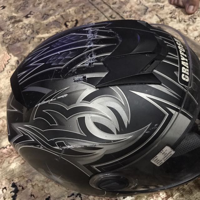 Grayfosh Helmet, Motorbikes on Carousell