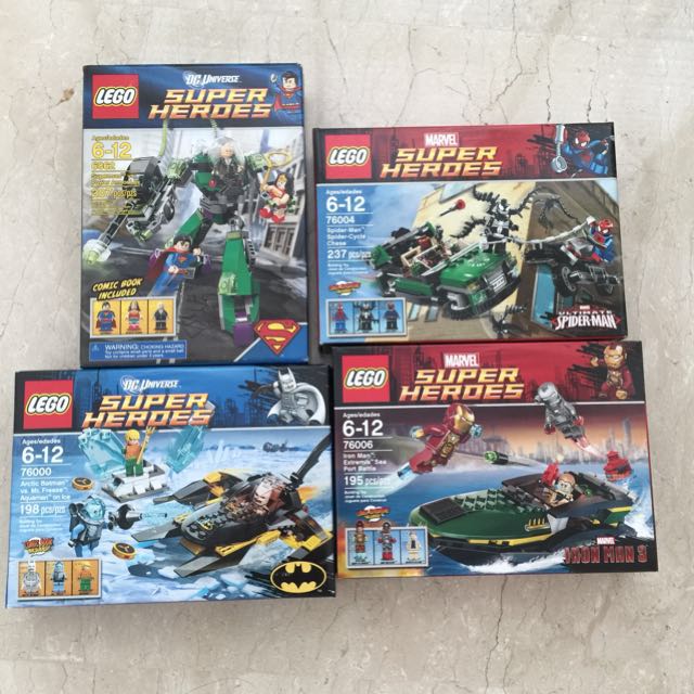 Lego 76000, Lego 76004, Lego 76006 And Lego 6862, Hobbies & Toys, Toys ...