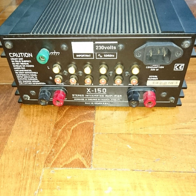 Musical Fidelity X150 Stereo Integrated Amplifier, Audio, Other Audio ...