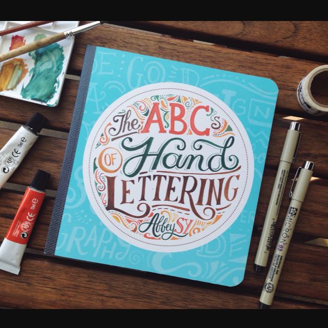 The ABCs of Hand Lettering by Abbey Sy, Hobbies & Toys, Books ...