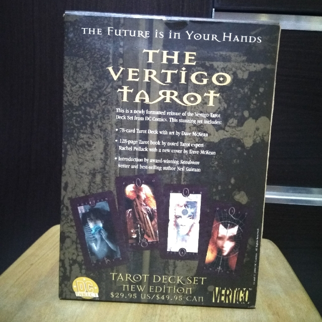 The Vertigo Tarot - Tarot Deck Set New Edition, Hobbies & Toys, Toys ...