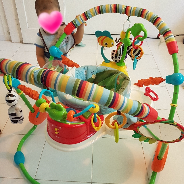 Bright Starts Activity Jumper, Giggle Bugs, Babies & Kids, Infant ...