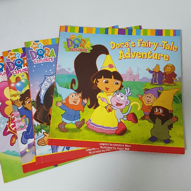 Dora The Explorer Story Book, Hobbies & Toys, Books & Magazines ...