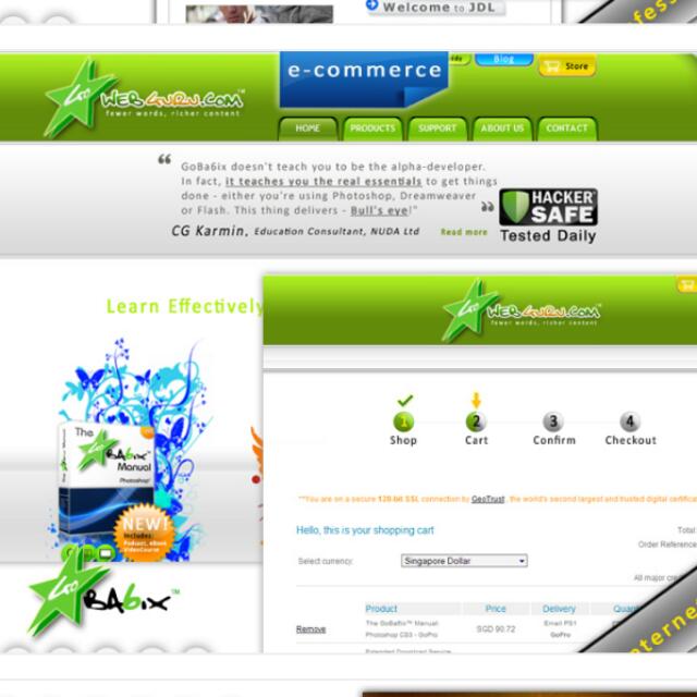 ECommerce & Normal Website Design, Everything Else on Carousell