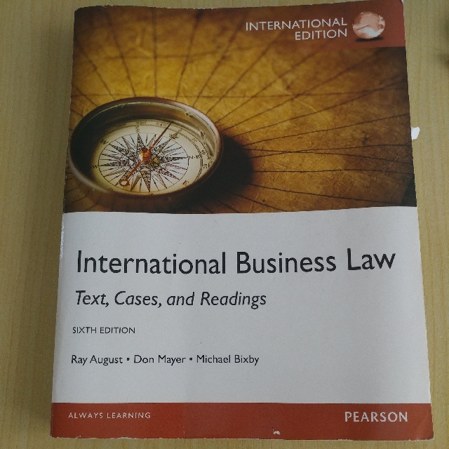 International Business Law 6th Edition, Hobbies & Toys, Books & Magazines, Textbooks on Carousell