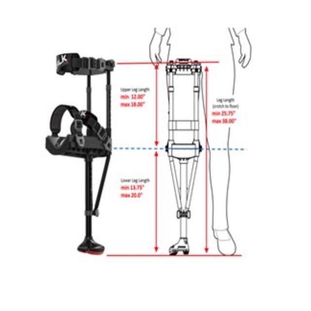 iWalk 2.0 Knee Crutch, Everything Else on Carousell