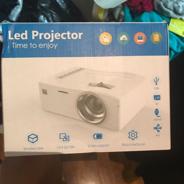 LED projector, TV & Home Appliances, TV & Entertainment, Projectors on ...