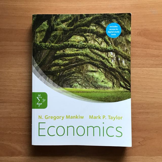N. Gregory Mankiw Mark P. Taylor Economics 3rd Edition, Hobbies & Toys ...