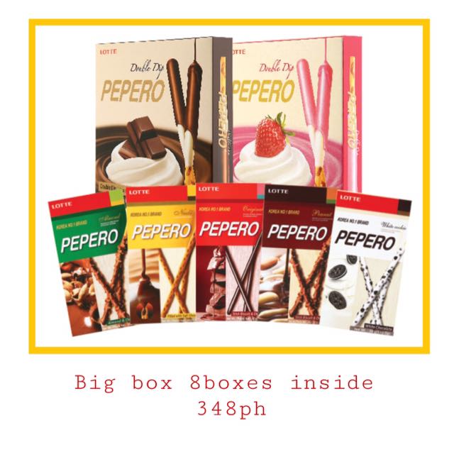 Pepero Big Box, Food & Drinks, Local Eats on Carousell