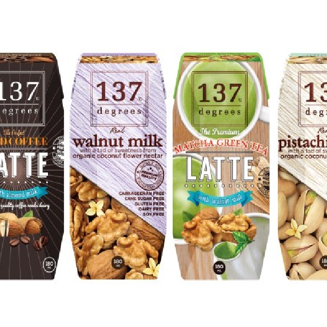 137 Degrees Nut Milk (180ml), Food & Drinks, Beverages on Carousell