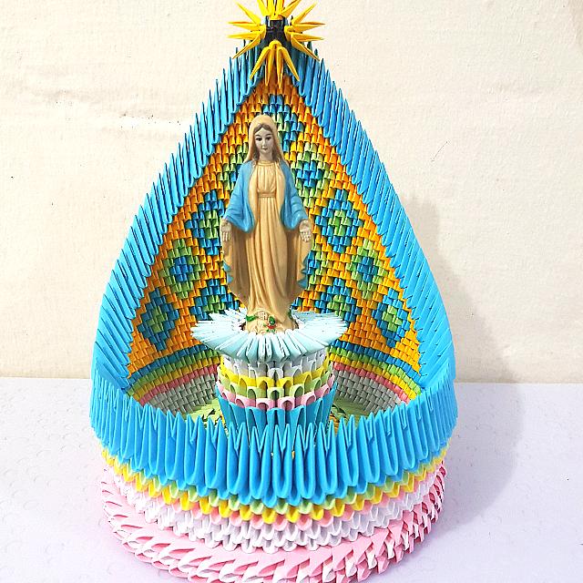 3D Origami Shrine, Hobbies & Toys, Stationery & Craft, Art & Prints on ...