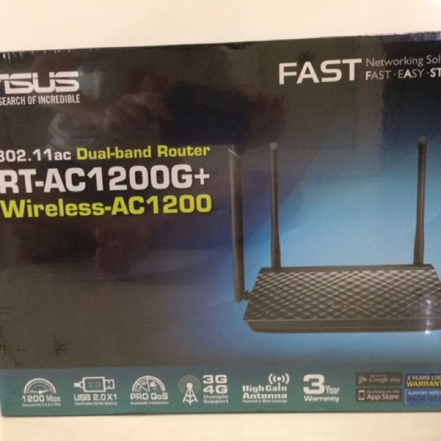 Asus Dual Band Router Wireless AC Computers Tech Parts Accessories Networking On