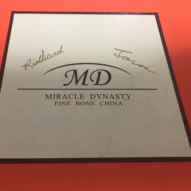 Brand New Richard Jason Miracle Dynasty Fine Bone China Tea Set, TV ...