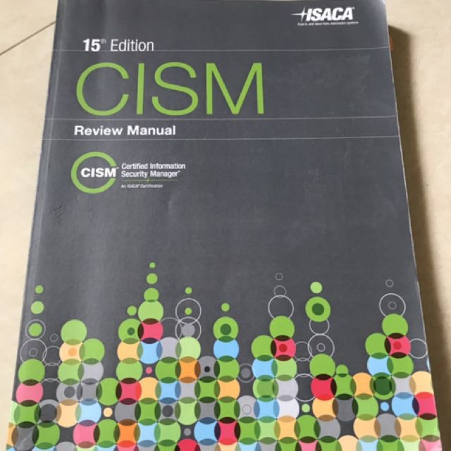 English: CISM REVIEW MANUAL, 15th Edition, Hobbies & Toys, Books & Magazines, Children's Books ...