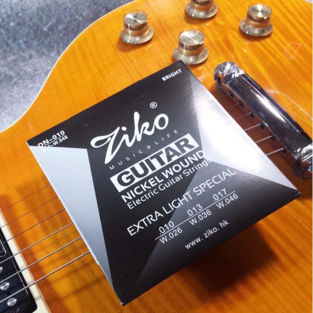 Hex Core Electric Guitar Strings - Ziko DN-010 - include postage ...