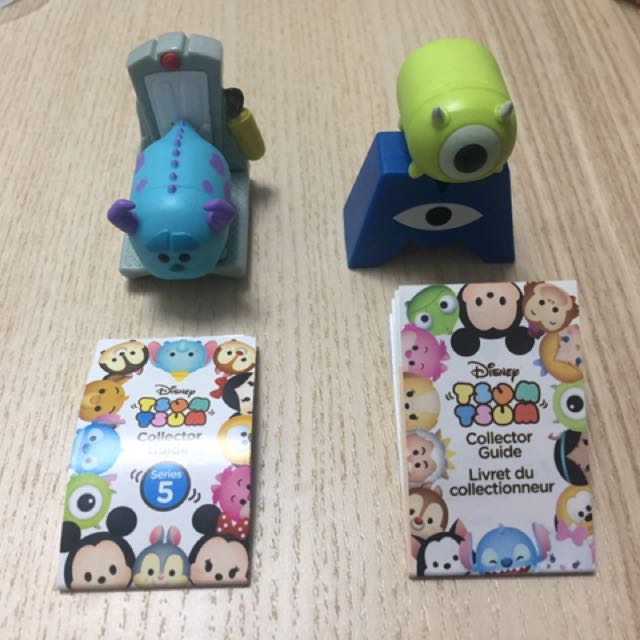 (In Stock Now!) Tsum Tsum Mystery Pack Series 5 And 7 Mike Wazowski And ...