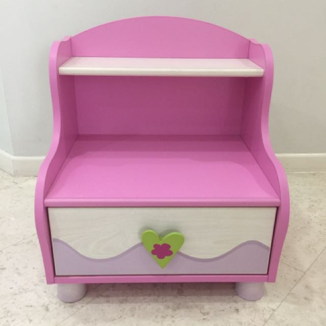 Princess Bed Side Table on Carousell