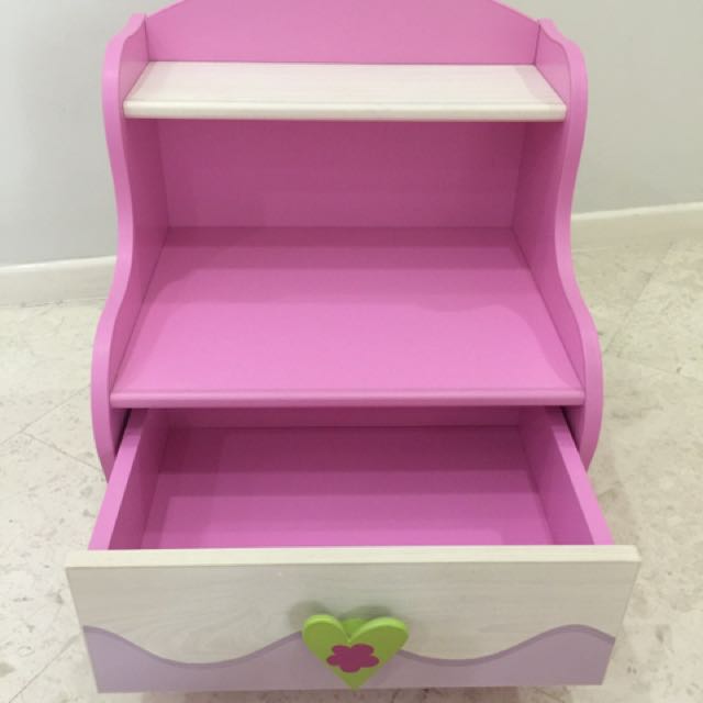 Princess Bed Side Table on Carousell