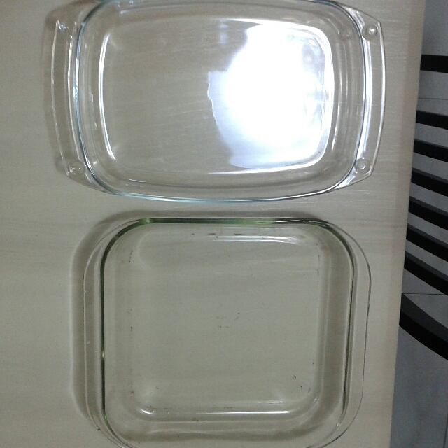 Pyrex square Baking Dish (Set of 2), TV & Home Appliances, Kitchen ...
